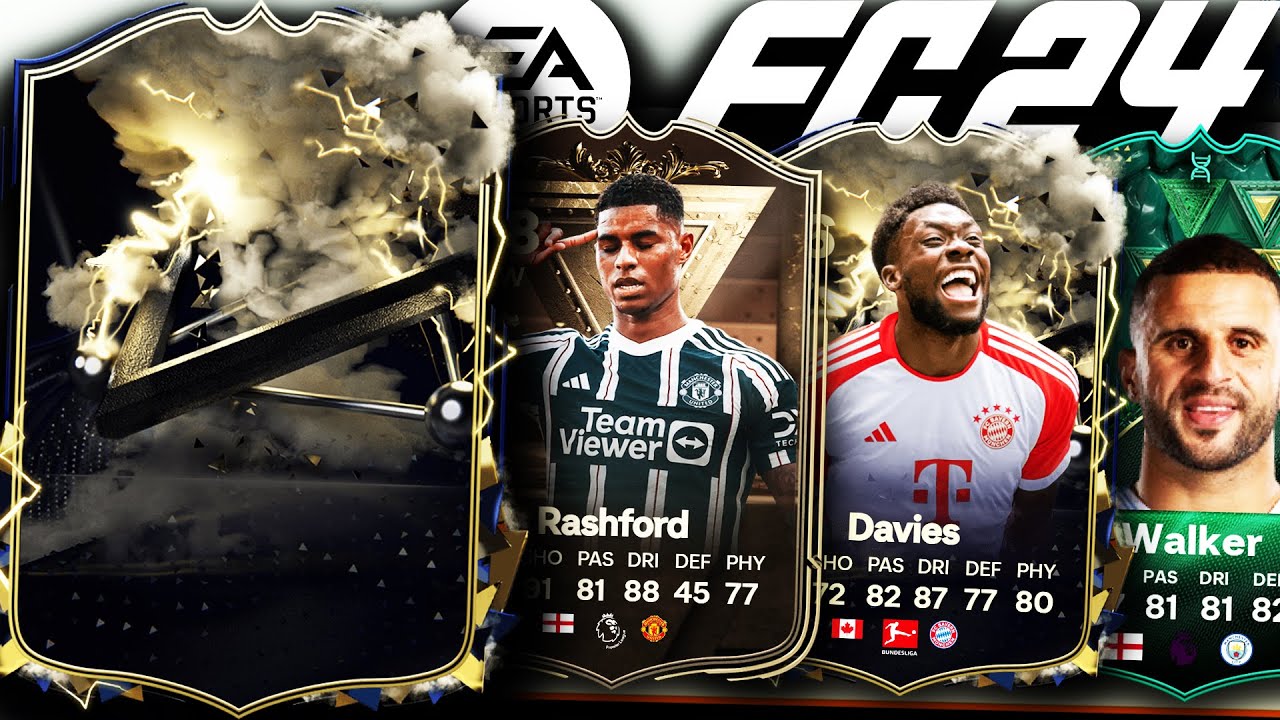 THUNDERSTRUCK CARD & WINTER WILDCARD WALKER UPGRADE PE EA FC 24! - YouTube