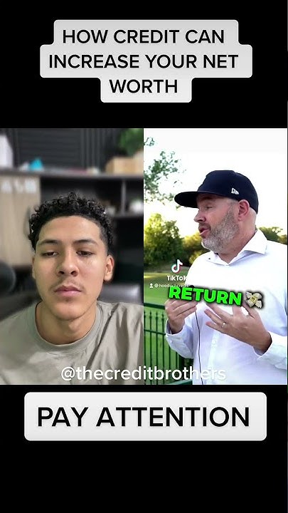 How Credit Can Increase Your Net Worth - YouTube