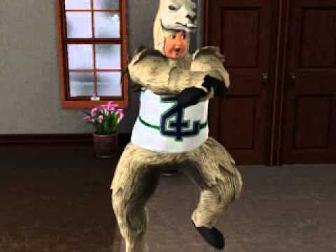 The sims 3 mascot dancing gangnam style - YouTube