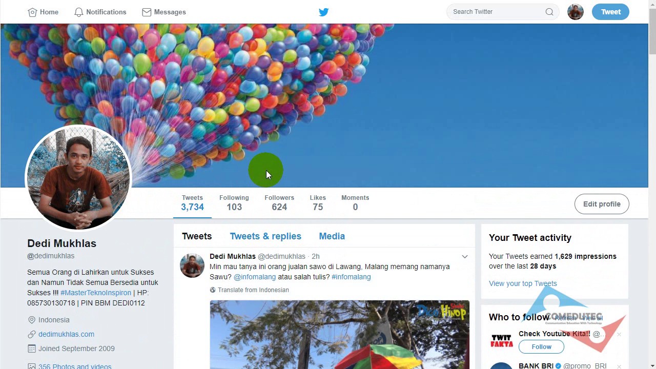 Tampilan Baru dan Fitur Twitter 2017 - YouTube