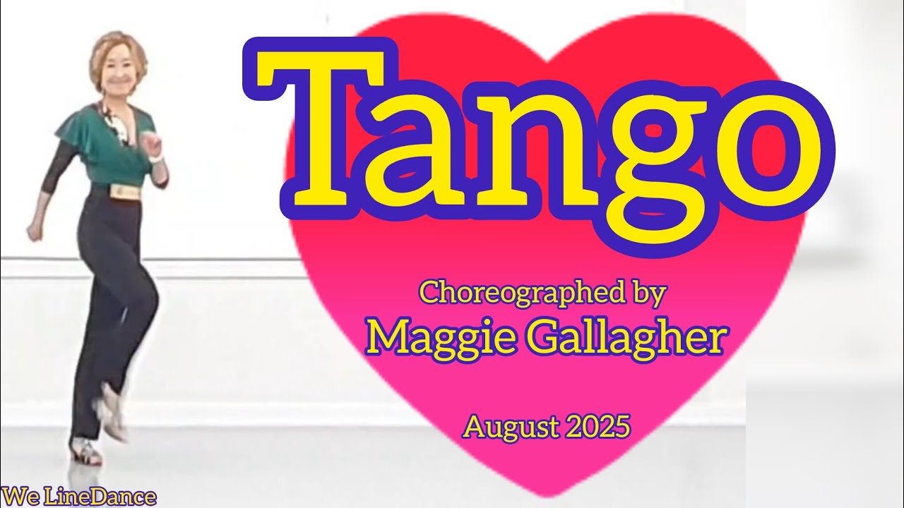 Tango linedance - Absolute beginner - Maggie Gallagher - August 2025 - YouTube