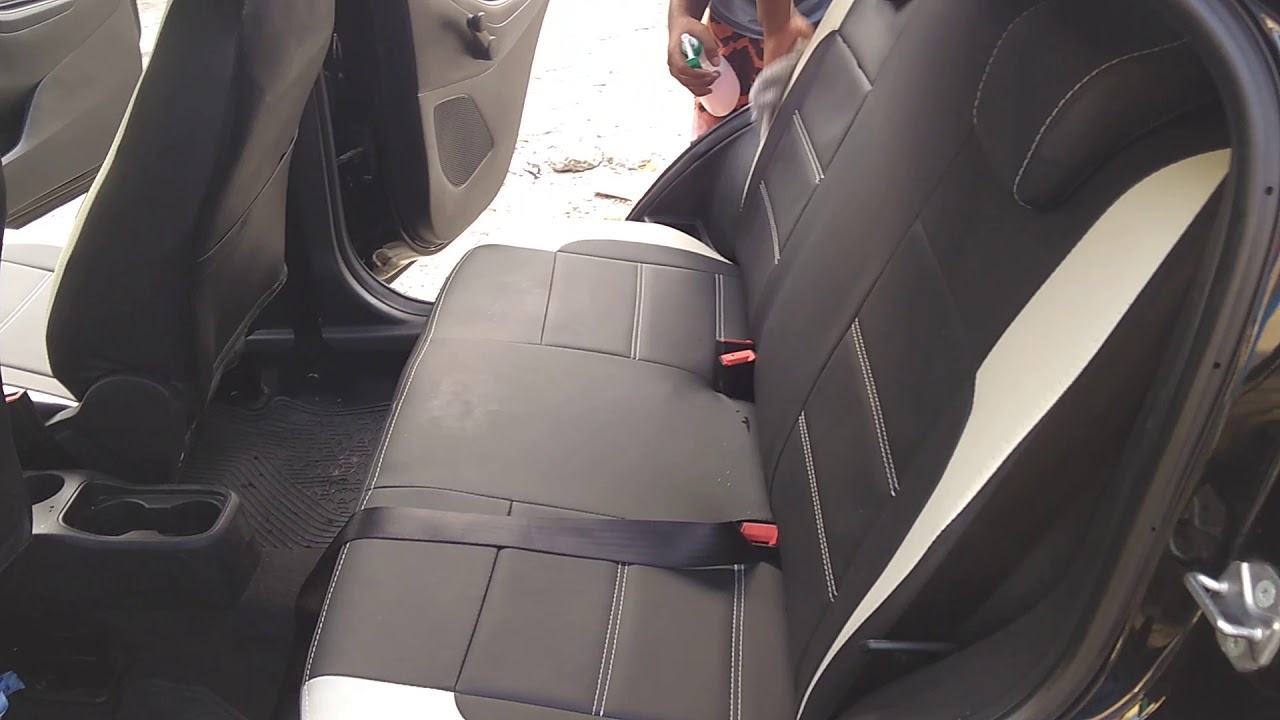 Gol GV Capa de banco em couro sintético ecológico Proteção Ford Ka ...