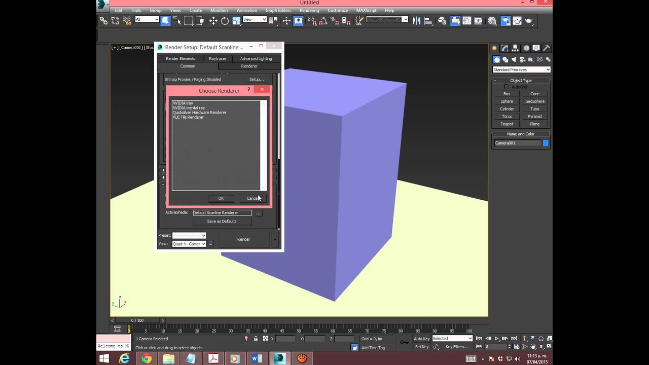 How to Make a render using 3Ds Max - YouTube