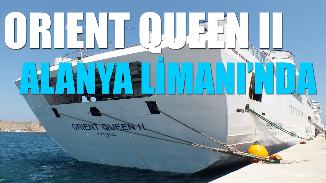 Orient Queen II Alanya limanında - YouTube