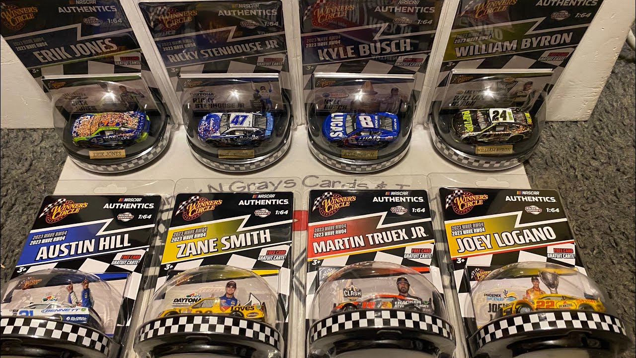 Reviewing The Winner Circle / Nascar Authentics 2023 Wave RW04 1:64th ...