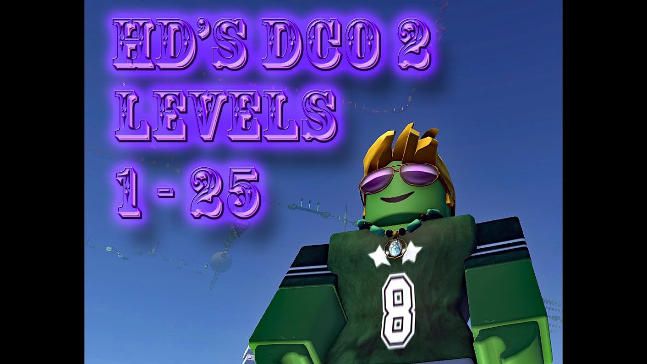 HD's Difficulty Chart Obby DCO 2 Tutorial Levels 1 25 with Faugaun in ...