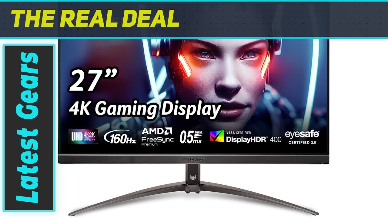 Acer Predator XB273K 27" 4K Monitor: Best Gaming Display for Smooth ...