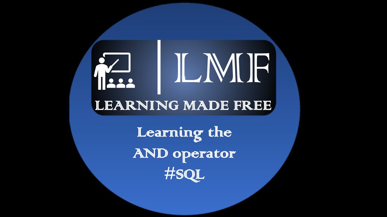 SQLQUERY - Using the AND operator - YouTube