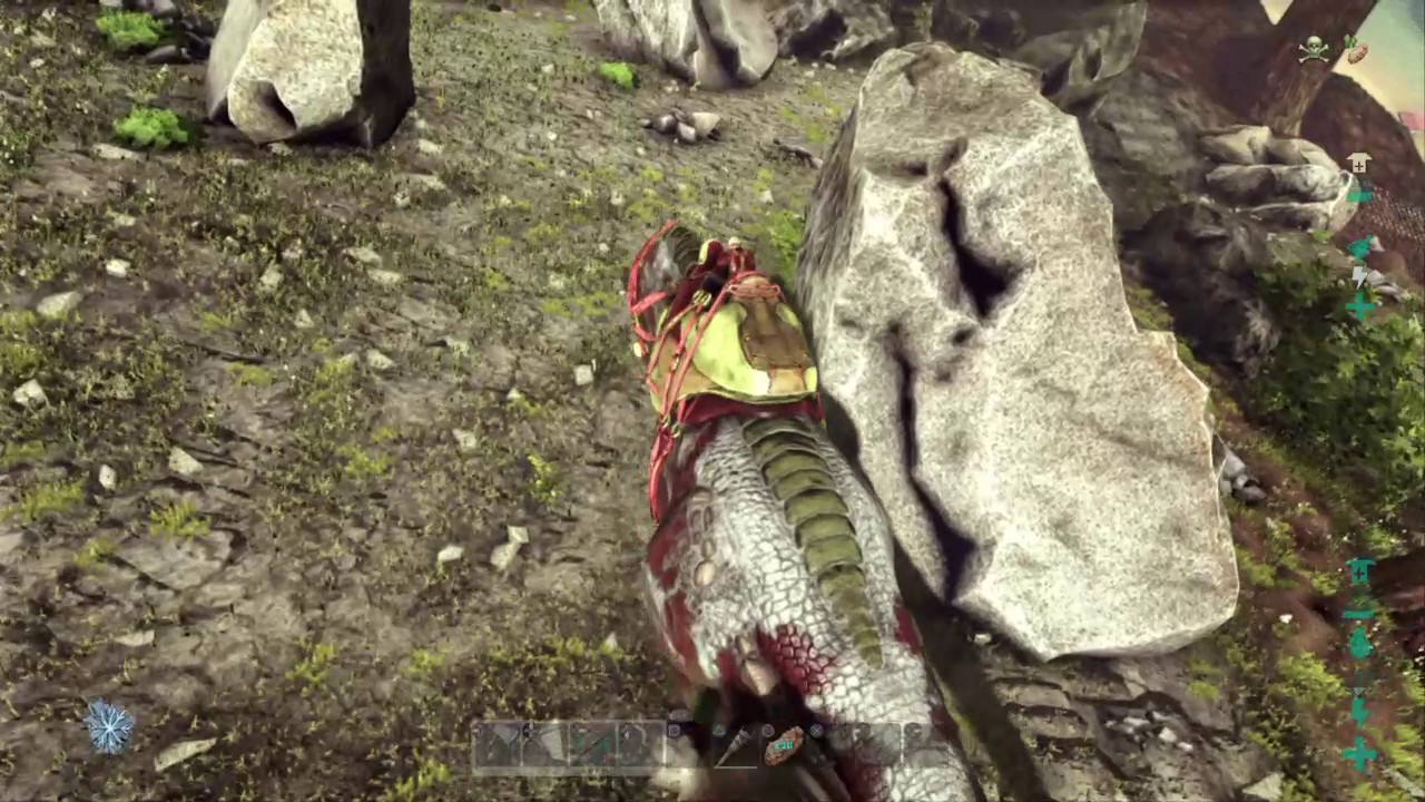 ARK Survival Evolved - PS4 Rex riding - YouTube