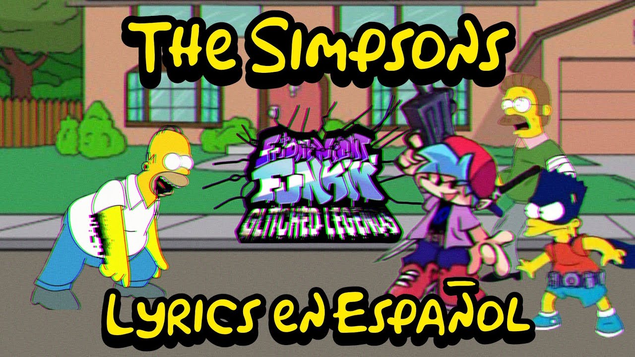 The Simpsons | Vs Homer Simpson/FNF Glitched Legends 3.0 (Lyrics en ...