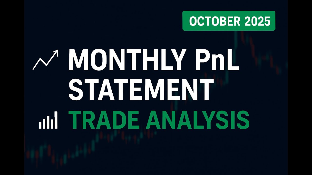 Monthly PnL report || and trade analysis.. - YouTube