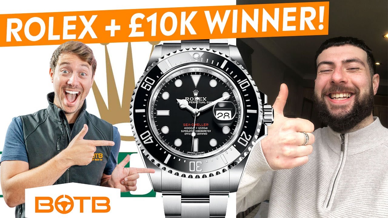 £25,000 PRIZE FOR 80p! Rolex + CASH BOTB WINNER! - YouTube
