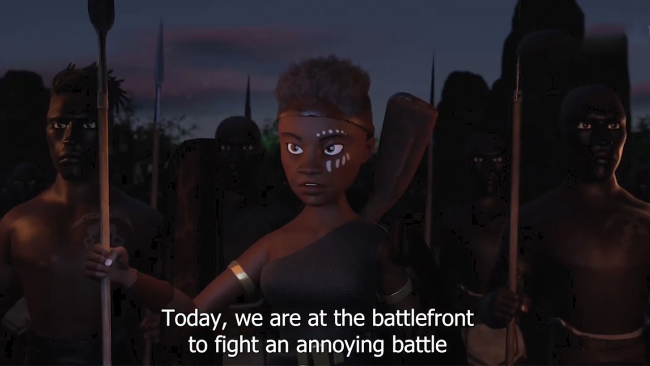 ASANTEWAA ( BATTLE FOR THE GOLDEN STOOL ) 3D ANIMATION MOVIE BY MILL ...