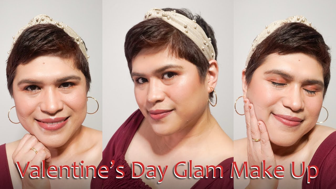 VALENTINE'S DAY GLAM | DATE NIGHT MAKEUP LOOK | SOFT EYE MAKEUP ...