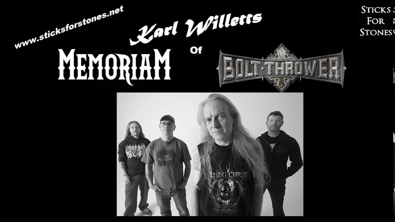 INTERVIEW: Karl Willetts (MEMORIAM/BOLT THROWER) - YouTube