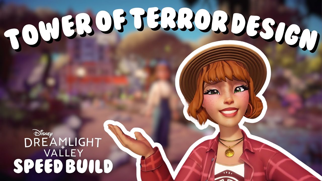 tower of terror design | dreamlight valley - YouTube