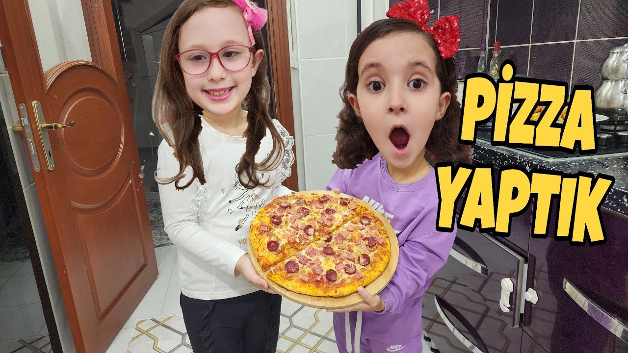BAHAR VE BANU ALYA PİZZA YAPTI !! EN GÜZEL HANGİSİ OLDU ?! - YouTube