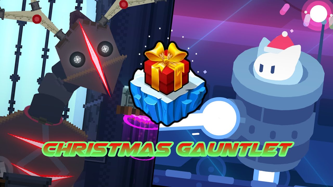 Christmas Gauntlet 100% | [All Coins] | Geometry Dash 2.2 - YouTube