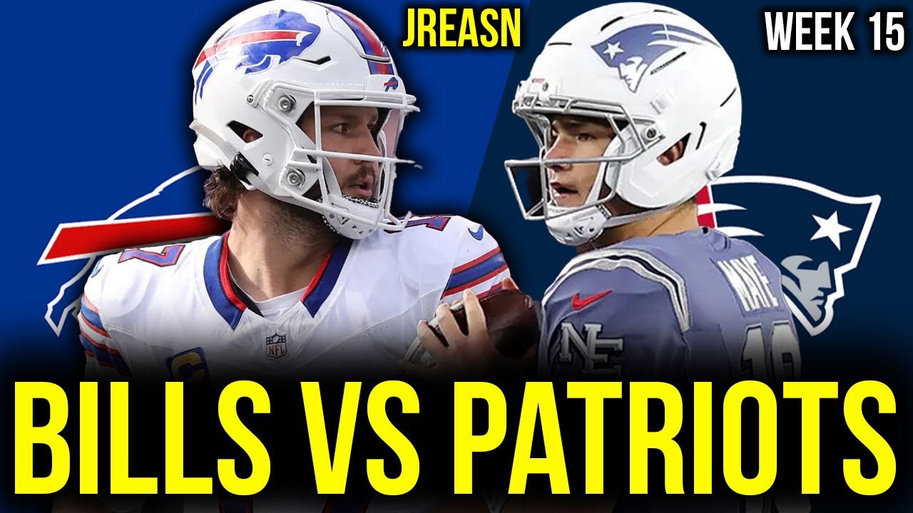 Buffalo Bills vs New England Patriots LIVE STREAM Week 15 | Sunday ...