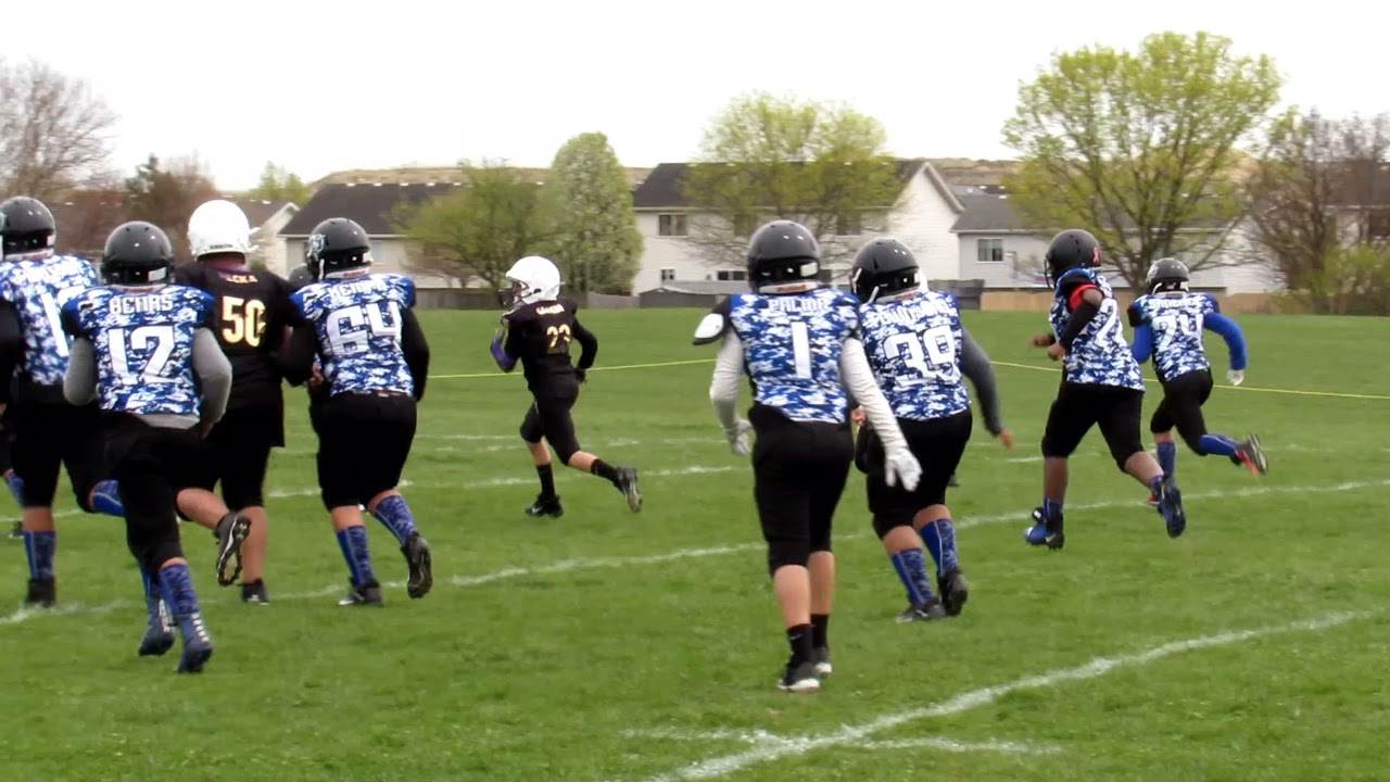 10u Ravens vs 10u Leyden Bears - YouTube