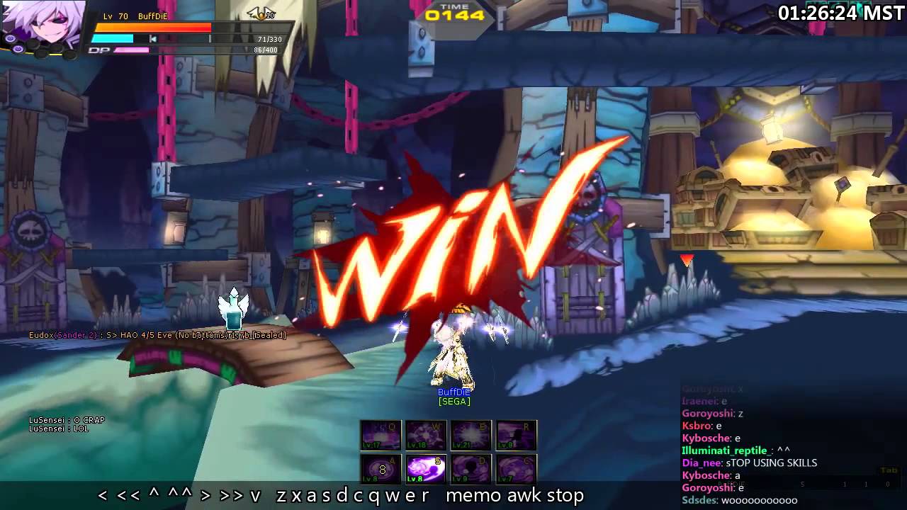 Twitch Plays Elsword - DE Arena, Day 1 - YouTube
