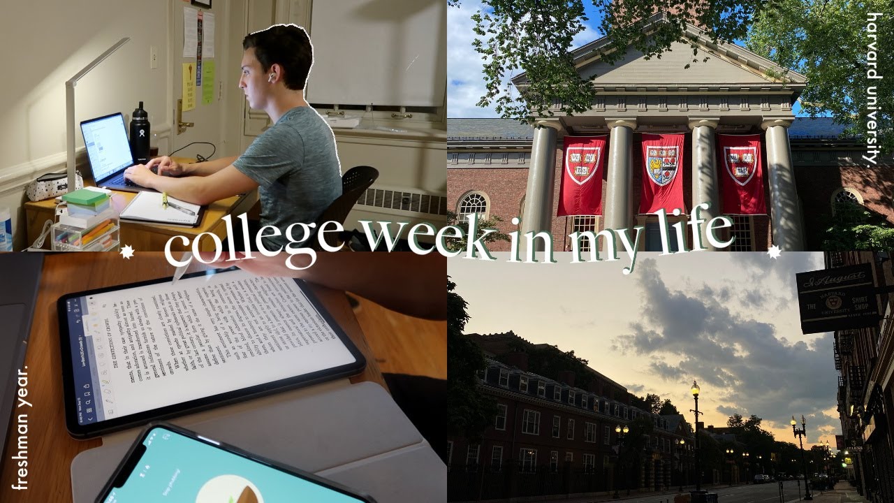 college week in my life @ harvard! start of classes, friends ...