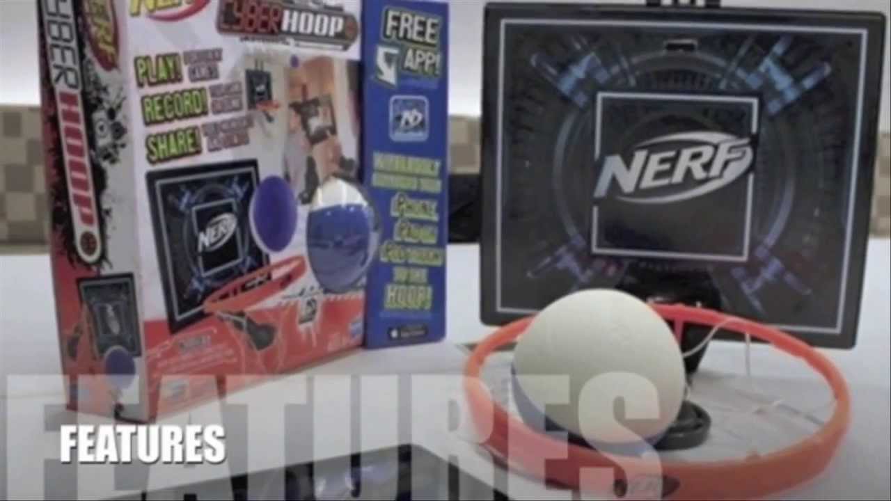 Nerf N-Sports Cyber Hoop Review : Hot Xmas Toy Review 2013-2014 - YouTube