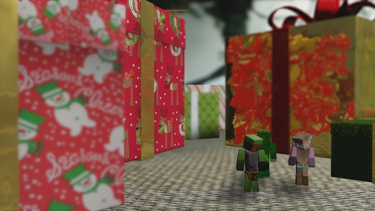 Minecraft ANIMATION - HAPPY CHRISTMAS! - YouTube