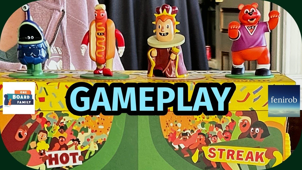 Hot Streak Board Game | Gameplay (with @OneBoardFamily) - 8 Players ...