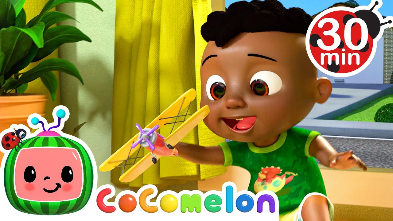 Cody Plays With His Airplane - All Outdoors Episodes | CoComelon 🍉 ...