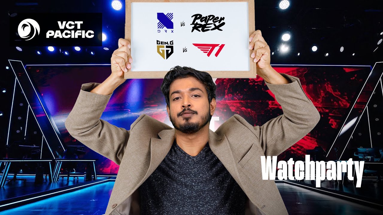 🔴 PRX vs DRX | GEN.G vs T1 Playoffs Watchparty #vctwatchparty - YouTube