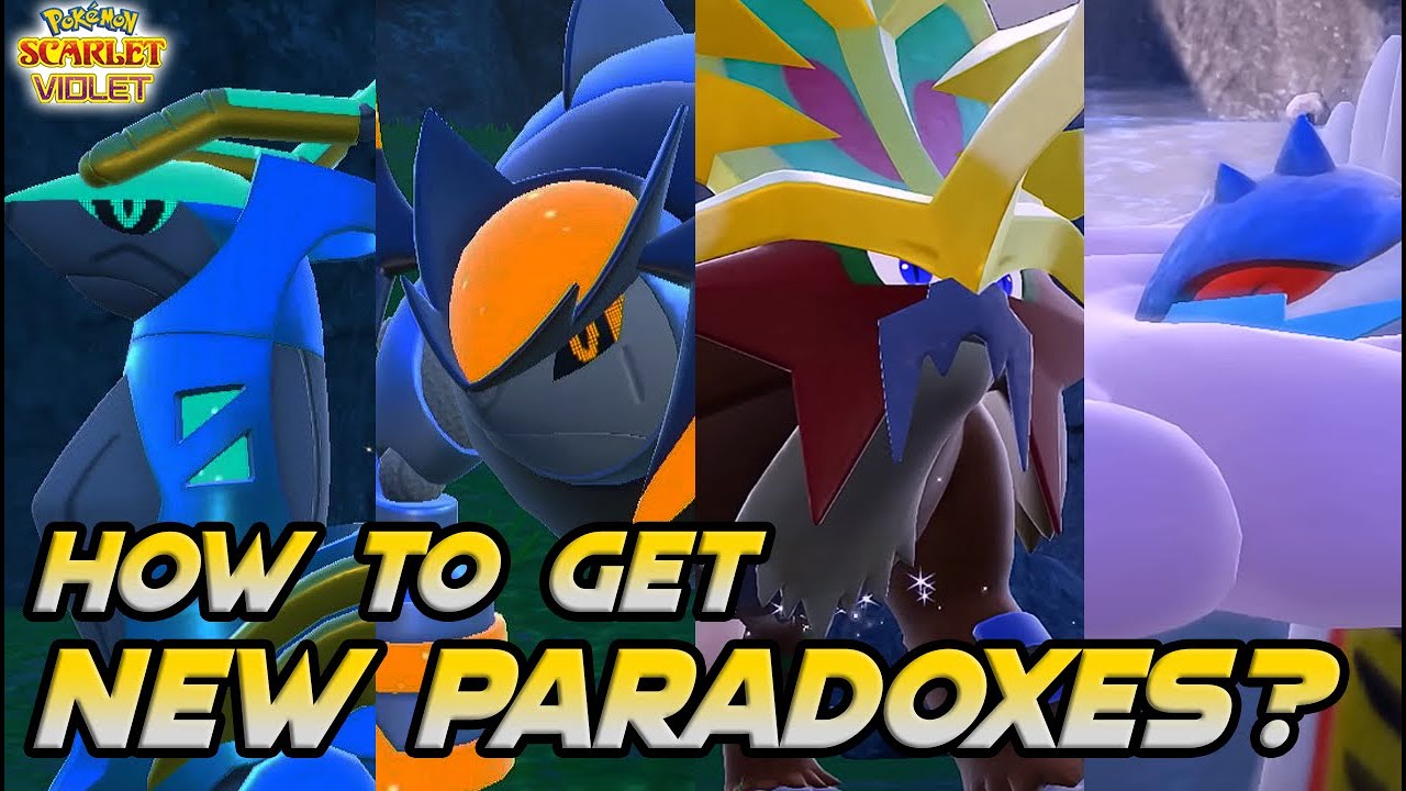 HOW TO GET NEW LEGENDARY PARADOXES in Pokemon Scarlet and Violet - YouTube