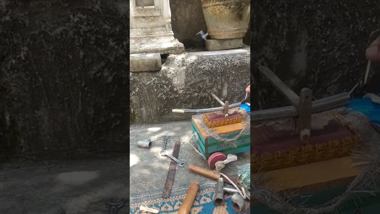 Homemade Diwali Cracker Tank - YouTube