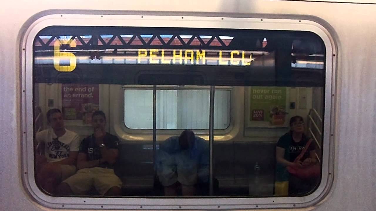 NYC Subway: R142A (6) Train Exterior Destination Sign To 125th Street ...
