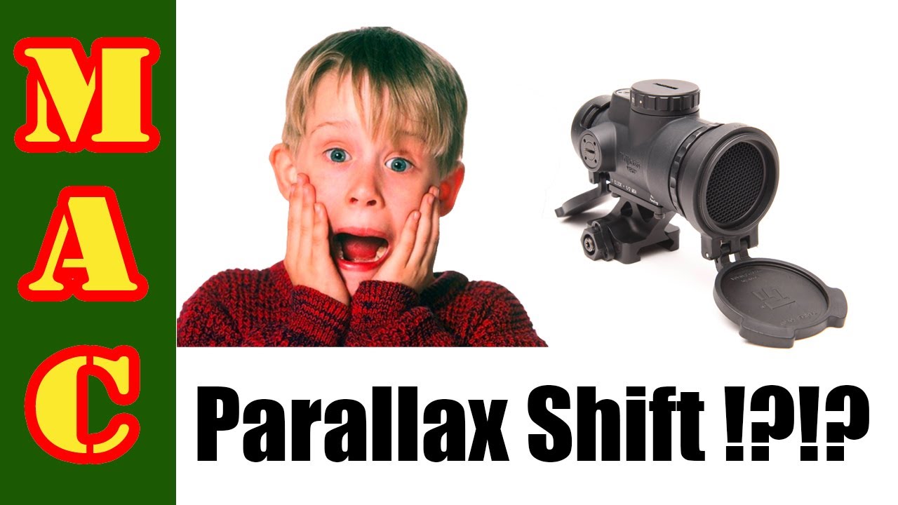 Red Dot Sight Parallax Shift - Is it THAT big of a deal? - YouTube
