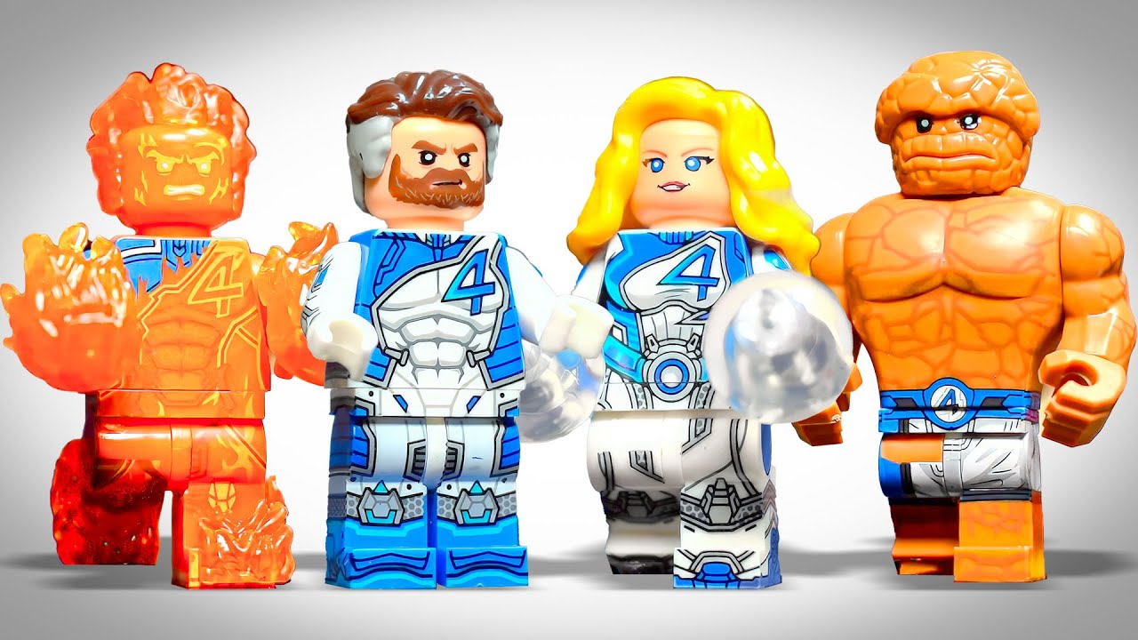 MUST-HAVE LEGO The Fantastic Four Join Marvel Rivals! Assembly & Final ...