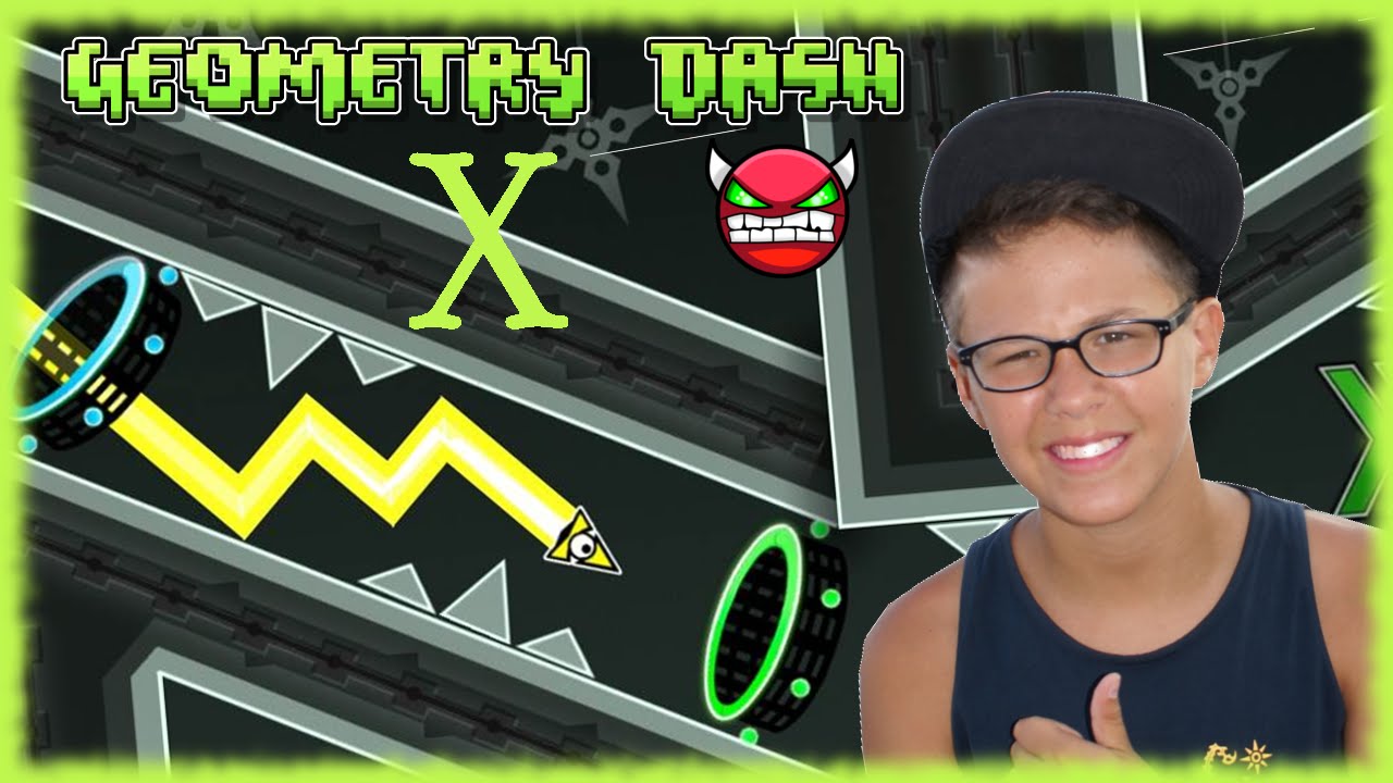 Geometry Dash ITA - "X" by TriAxis 100% COMPLETE [#28] - YouTube