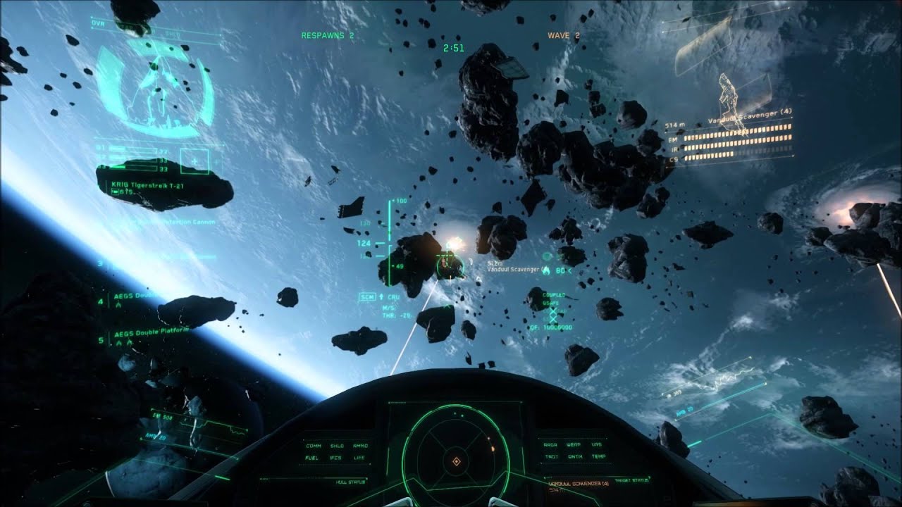 Star Citizen | Basic Combat/ Missiles/Glitches - YouTube