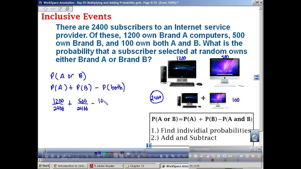 Day 04 Multiplying and Adding Probability - YouTube