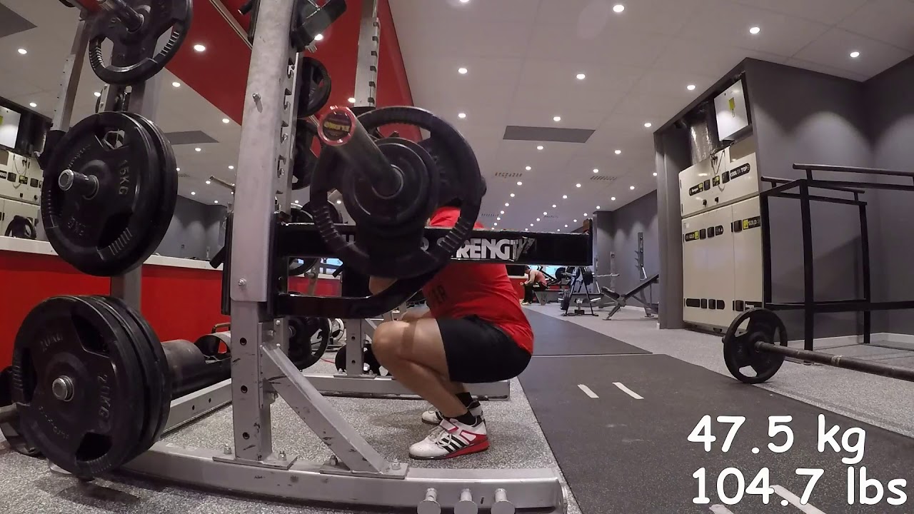 Beyond 5/3/1 Cycle 3 Week 7 Deload - Squat & Front Squat - YouTube