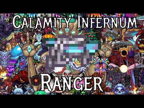 I beat every single pre-hardmode boss in CALAMITY Infernum Ranger only ...