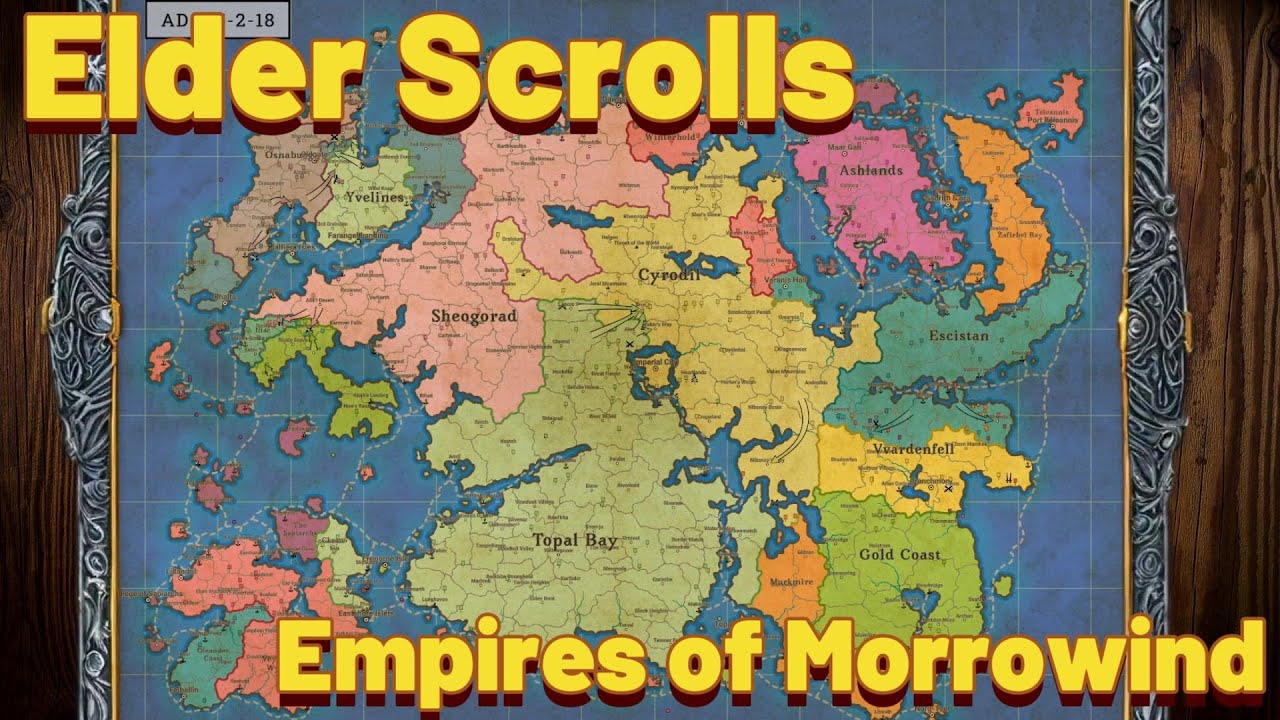 Fantasy Map Simulator - Elder Scrolls: The Empires of Morrowind ...