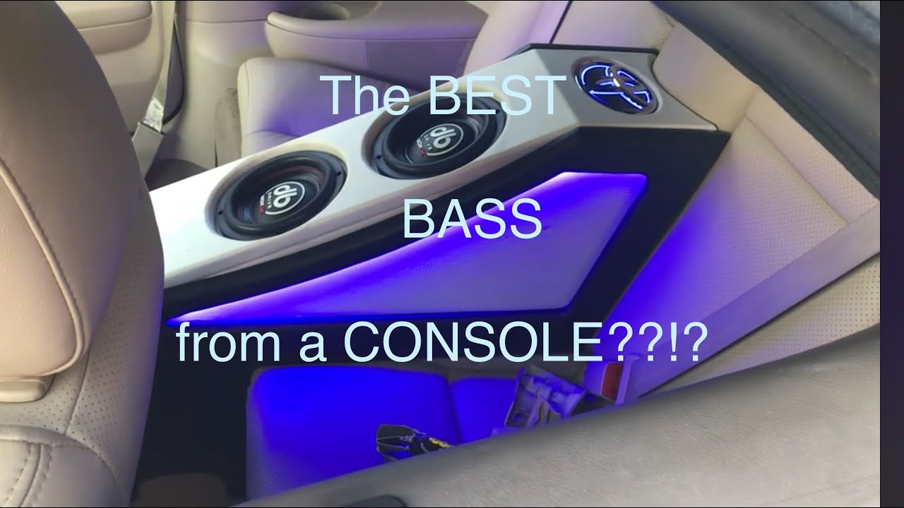 Sick Wraith Subwoofer Console Enclosure - YouTube