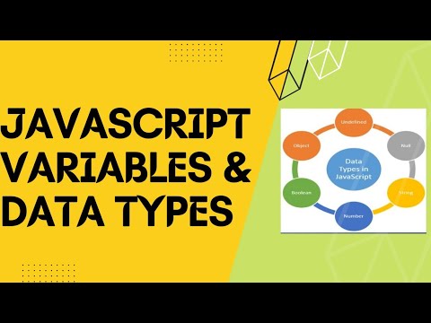 JAVASCRIPT VARIABLES AND DATATYPES - YouTube