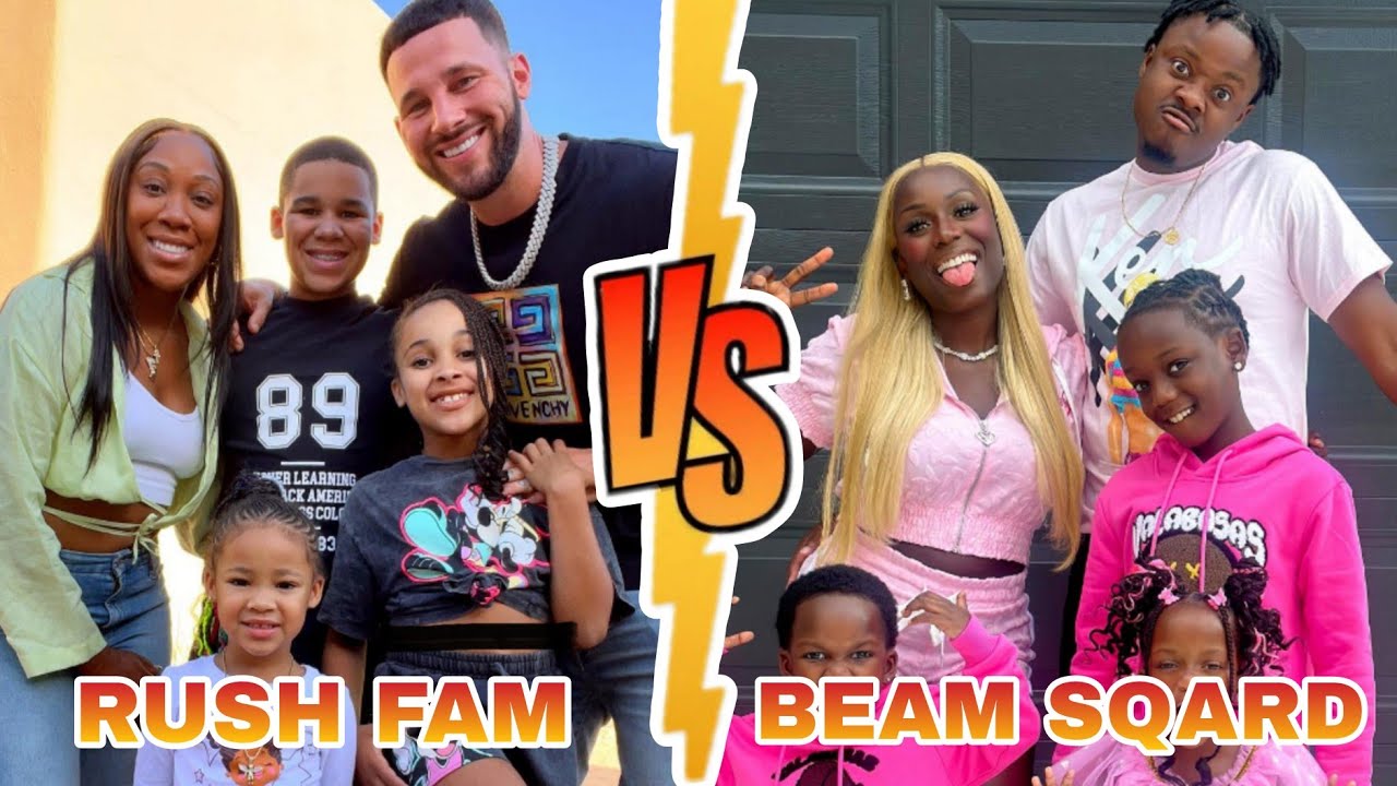 The RUSH Fam VS BEAM Squad Lovely Transformation 👑 From 0 to Now - YouTube