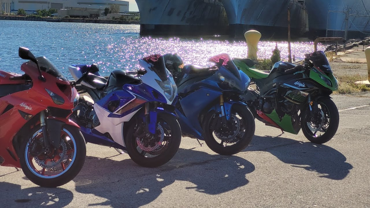 COUPLE 1000s and a 600 ||YAMAHA R1||NINJA ZX10||GIXXER 1000||NINJA ZX6R ...
