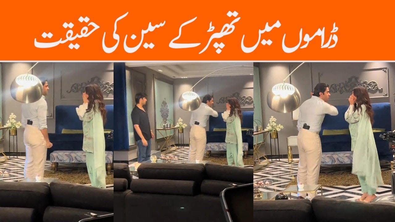 The truth behind slap scenes in dramas Aye Ishq e Junoon 40 41 42 43 ...