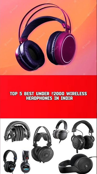 Top 5 Best wireless headphones under 2000 in India 2023 #headphones #shorts #earphones - YouTube