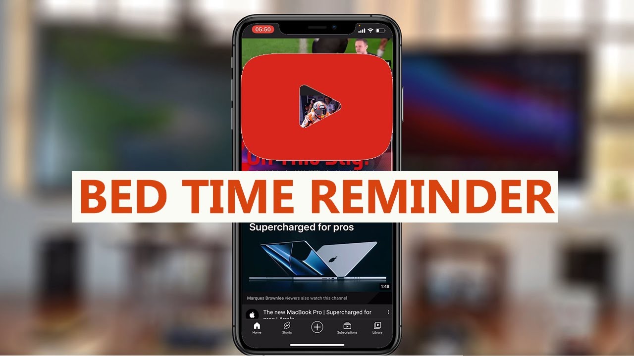 How To Enable Bed time Reminder On YouTube App - YouTube