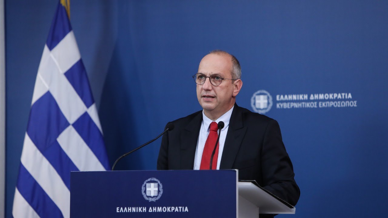 Eνημέρωση πολιτικών συντακτών από τον Κυβερνητικό Εκπρόσωπο Γιάννη ...